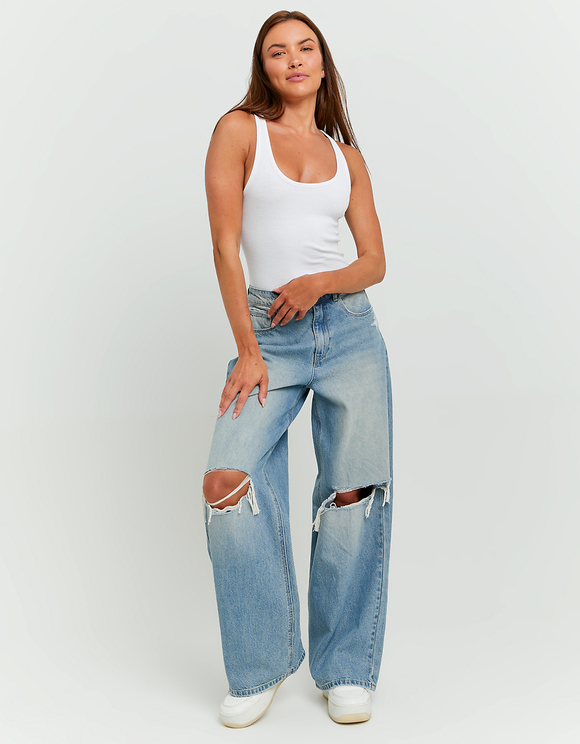 Mid Waist Destroy Baggy Jeans | TALLY WEiJL Deutschland